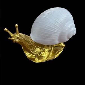 Art | Gold Snail Lamp Whimsical Unique Finds Home Decor Anthropologie ...